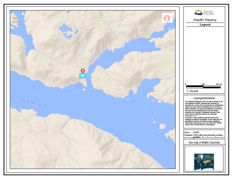 Port Neville, DL205 - More Maps | BC Oceanfront Real Estate