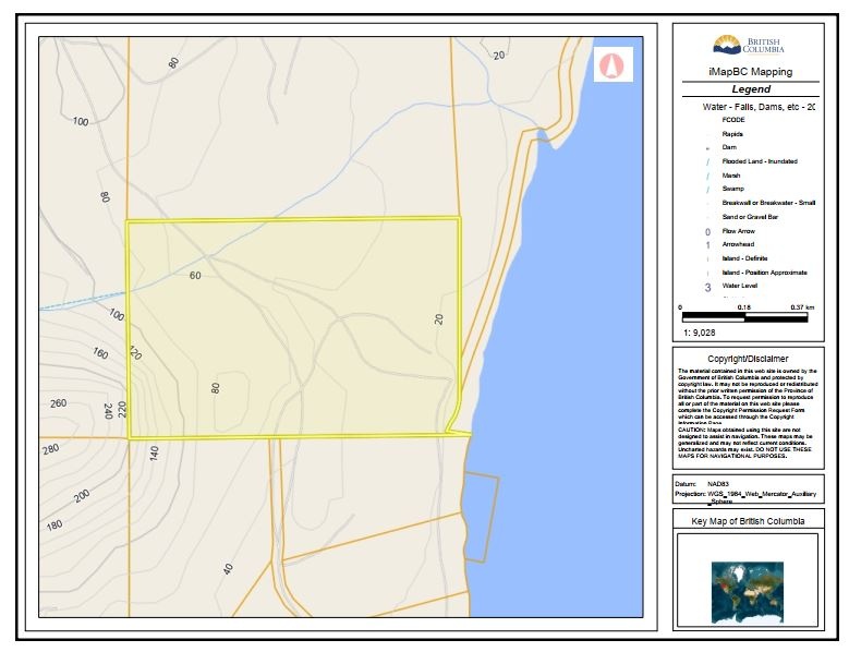 Port Neville, DL205 - More Maps | BC Oceanfront Real Estate